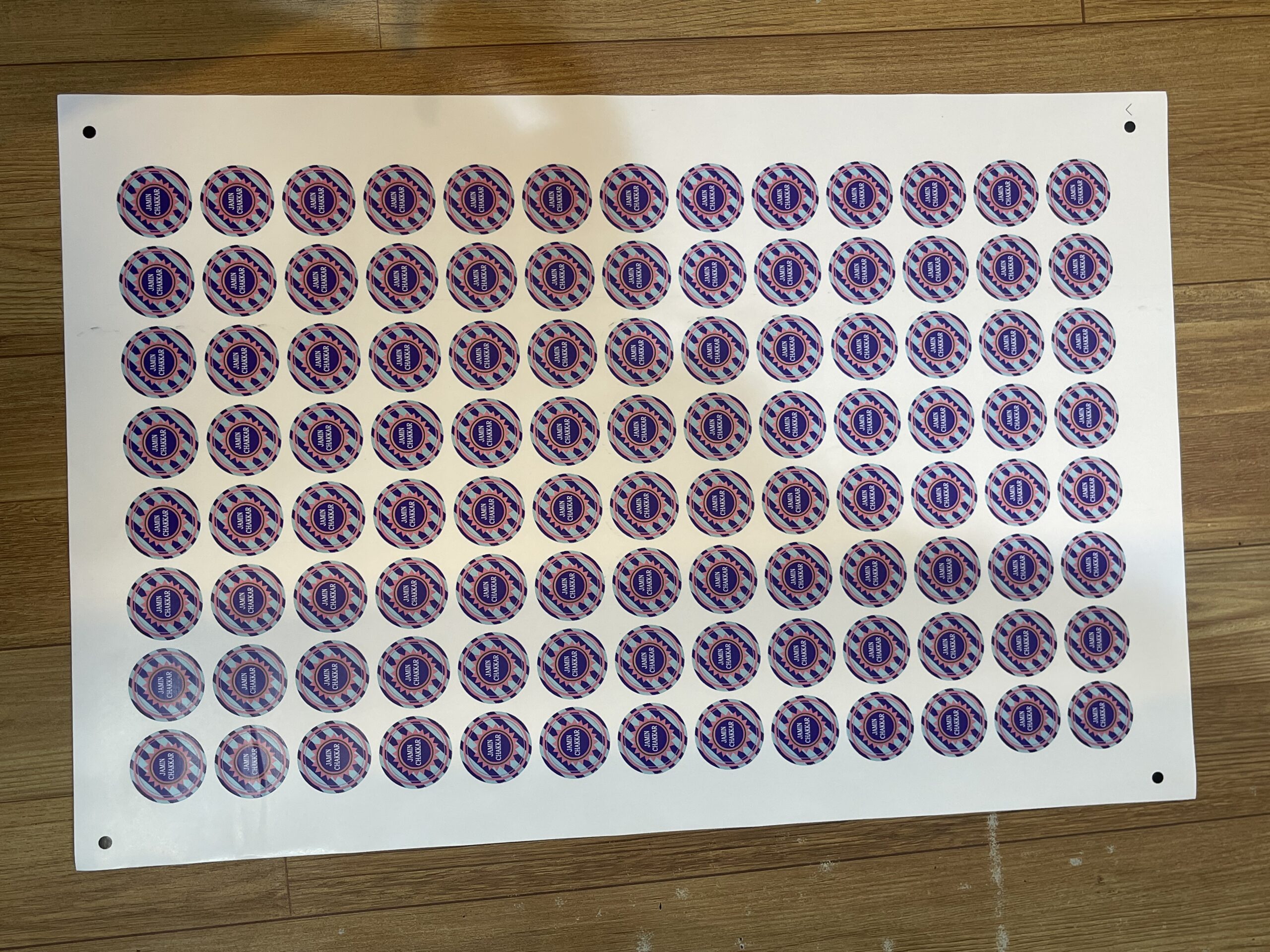 CHOCOLATE PATAKA STICKER (104pcs in a sheet) – Decorate It Kolkata